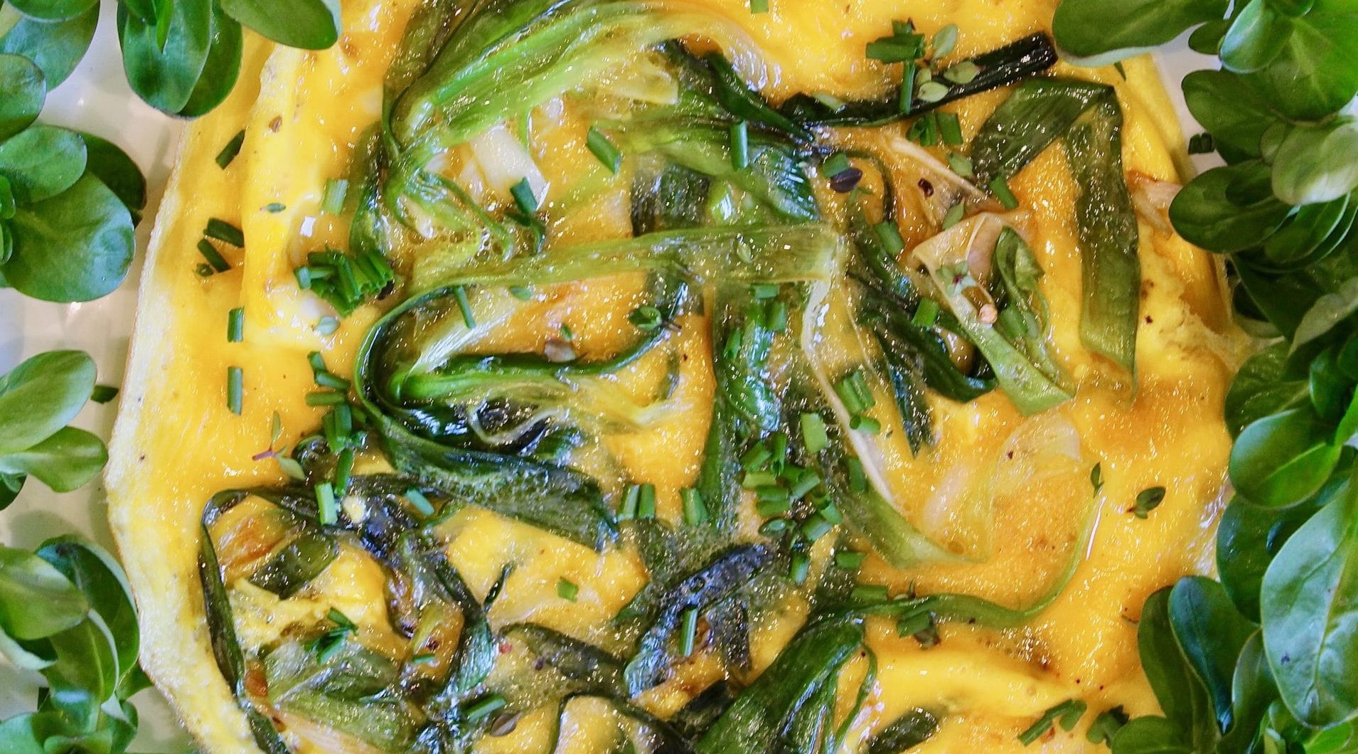 L'omelette à l'ail vert - Un jardin dans le Marais poitevinUn jardin ...